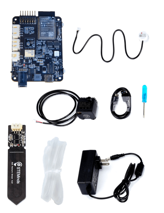 Agriculture IoT kit with Eduponics mini ESP32 board - STEMinds